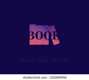 Book Logo Design Word Vector Icon Stock Vector (Royalty Free ...