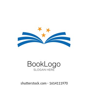 Book Logo Star Education Logo Design Stock Vector (Royalty Free) 1480777385