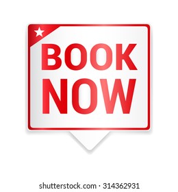 Book Now Red Tag Stock Vector (Royalty Free) 314362931 | Shutterstock