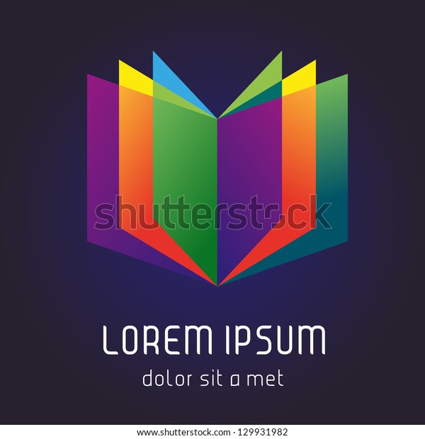 Book Sign Book Symbol Vector Illustration Stock Vector (Royalty Free ...