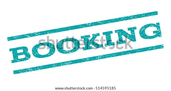Booking Watermark Stamp Text Tag Between Stock Vector (Royalty Free ...