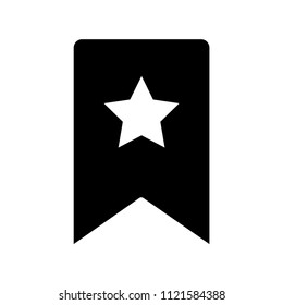 Bookmark Vector Icon Favorite Symbol Simple Stock Vector (Royalty Free ...