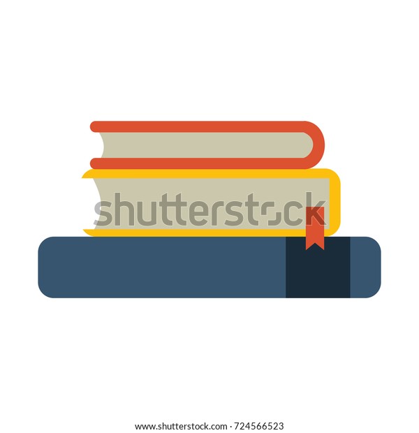 Books Pile Icon Image Stock Vector (Royalty Free) 724566523 | Shutterstock