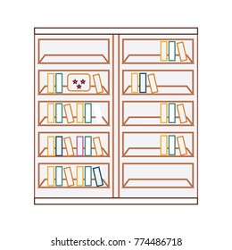 Bookshelf Books Icon Stock Vector (Royalty Free) 774486718 | Shutterstock