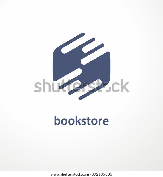 Bookstore Creative Symbol Design Logo Design Stock Vector (Royalty Free ...