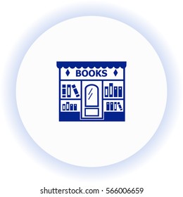 Bookstore Icon Vector Design Stock Vector (Royalty Free) 566006659 ...