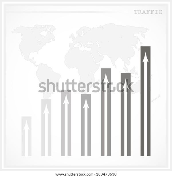 Boost Traffic Illustration Concept Diagram On Stock Vector (Royalty ...