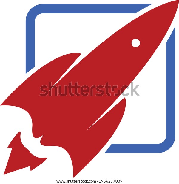 Booster Icon Website Logo Design Stock Vector (Royalty Free) 1956277039 ...