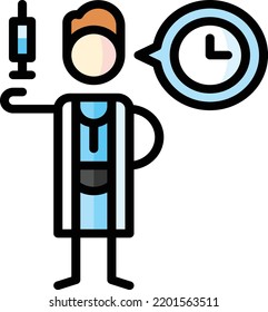 Booster Isolated Design Element Stock Illustration Stock Vector ...
