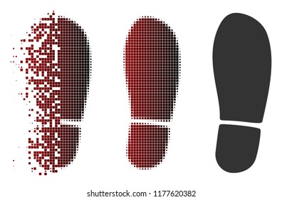 358 Disappearing Footprints Images, Stock Photos & Vectors | Shutterstock