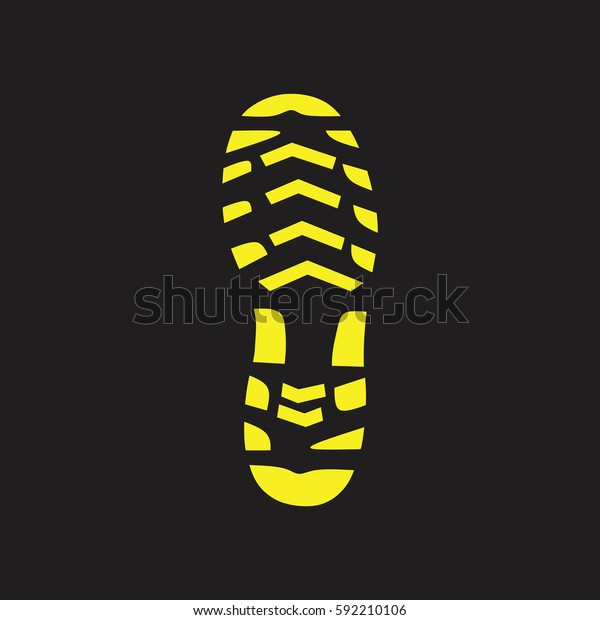 Boot Print Imprint Soles Shoe Sneakers Stock Vector (Royalty Free ...