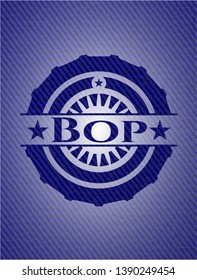 Bop Denim Background Vector Illustration Detailed Stock Vector (Royalty ...