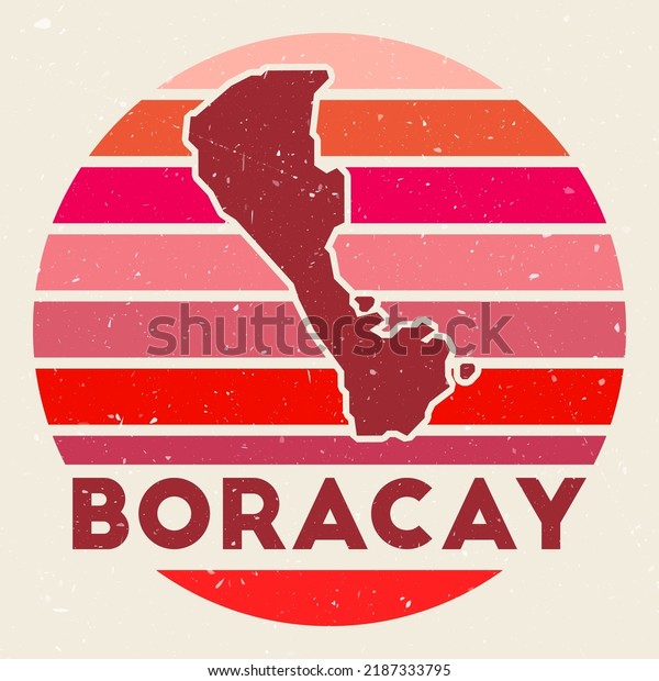 Logo de Boracay. Firmar con el: vector de stock (libre de regalías ...