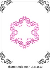 Frame Border Design Vector Art Stock Vector (Royalty Free) 519624334