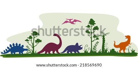 Dinosaur Borders Clipart | Free download on ClipArtMag