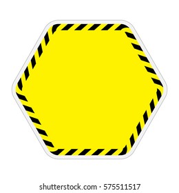 Border Yellow Black Color Stock Vector (Royalty Free) 575511517 ...