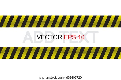 Border Yellow Black Color Stock Vector (Royalty Free) 682408720 ...
