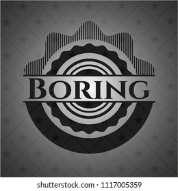 Boring Dark Emblem Retro Stock Vector (Royalty Free) 1117005359 ...