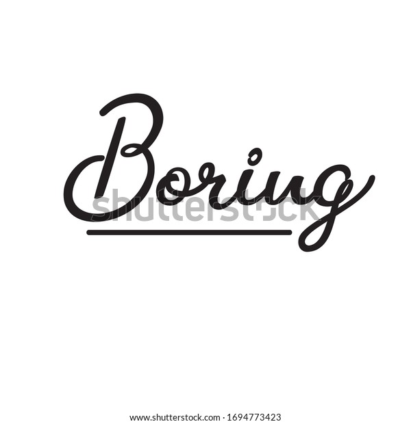 Boring Text On White Background Vector Stock Vector (Royalty Free ...