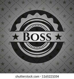 Boss Dark Badge Stock Vector (Royalty Free) 1165221034 | Shutterstock