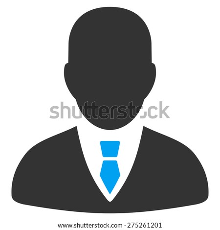 Boss Icon This Isolated Flat Symbol Stock Vector (Royalty Free ...