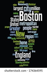 Boston Word Clouds Concept Boston Word Stock Vector (Royalty Free ...