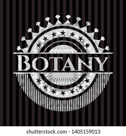Botany Silvery Badge Vector Illustration Mosaic Stock Vector (Royalty ...