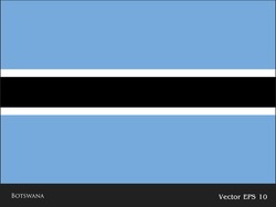 Botswana Flag Themes Idea Design Free Stock Photo - Public Domain Pictures