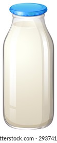 Bottle Milk No Label Stock Vector (Royalty Free) 293741921 | Shutterstock