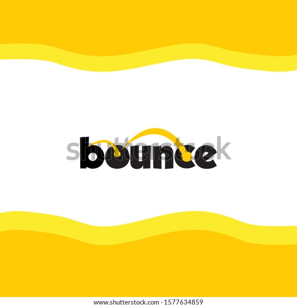 Bounce Logo Template Your Business Vector Stock Vector (Royalty Free ...