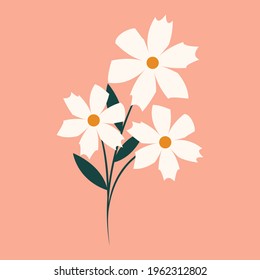Bouquet Daisies Icon Three Daisies Flat Stock Vector (Royalty Free) 1962312802 | Shutterstock