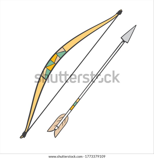 Bow Arrow Illustration Icon Logo Bow 库存矢量图（免版税）1773379109 | Shutterstock