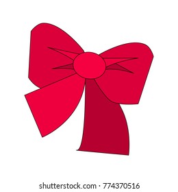 Bow Icon Symbol Design Vector Illustration Stock Vector (Royalty Free ...