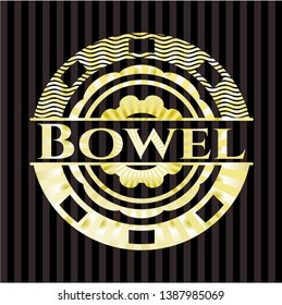 Bowel Shiny Badge Vector Illustration Detailed Stock Vector (Royalty ...