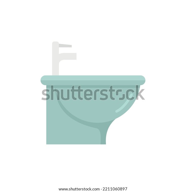 Bowl Bidet Icon Flat Illustration Bowl Stock Vector (Royalty Free) 2211060897 | Shutterstock
