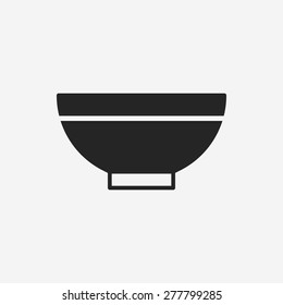 Bowl Icon Stock Vector (Royalty Free) 277799285 | Shutterstock