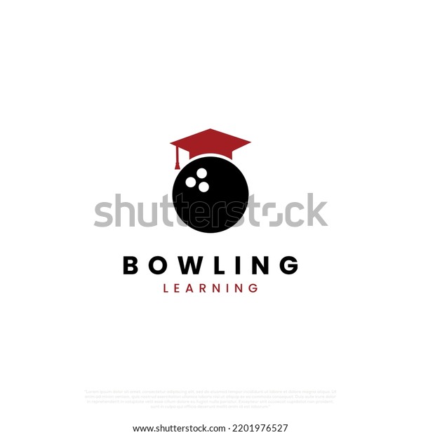 Bowling Learning Bowling Ball Combine Graduation Stock Vector (Royalty ...