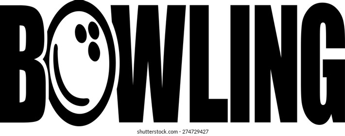 Bowling Word Ball Stock Vector (Royalty Free) 274729427 | Shutterstock
