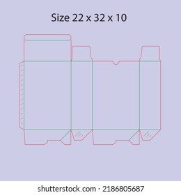 Box Auto Lock Crush Lock Die Stock Vector (Royalty Free) 2186805687 ...