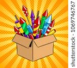 59+ Thousand Cartoon Fireworks Royalty-Free Images, Stock Photos ...