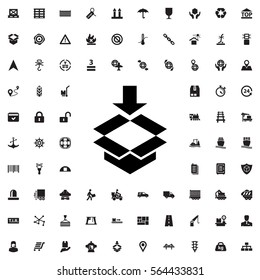Building Icon Illustration Isolated Vector Sign Stock Vector (Royalty ...