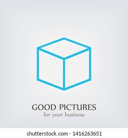Storage Box Logo Template Design Stock Vector (Royalty Free) 1564720543
