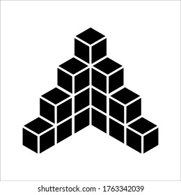 Box Icon On White Background Stock Vector (Royalty Free) 1762224731 ...