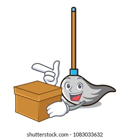 Devil Mop Mascot Cartoon Style Stock Vector (Royalty Free) 1083033584 ...