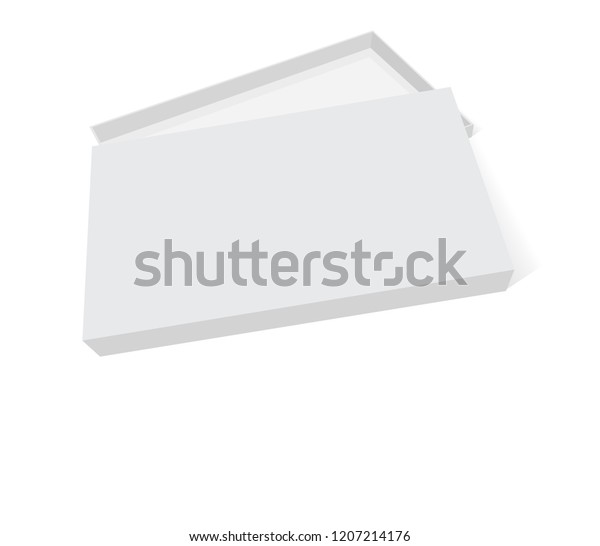 Box Open Easy Change Colors Mock Stock Vector (Royalty Free) 1207214176 ...
