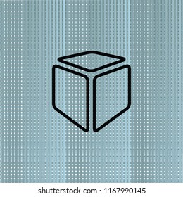 Box Outline Icon Web Design Element Stock Vector (Royalty Free ...