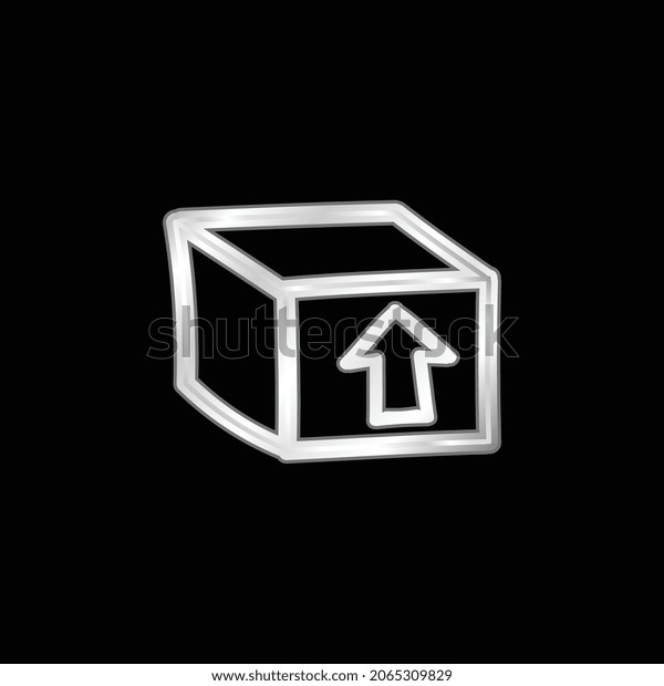 Box Package Arrow Hand Drawn Symbol Stock Vector (Royalty Free ...