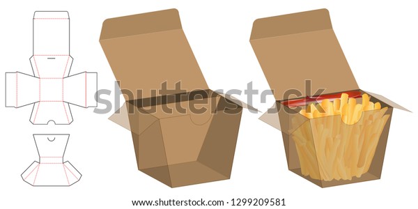 3.656 Fries packaging template: immagini, foto stock e grafica ...