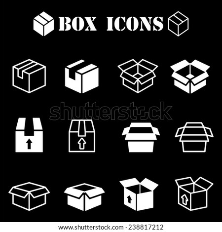 Box Pictogram 스톡 벡터(사용료 없음) 238817212 - Shutterstock