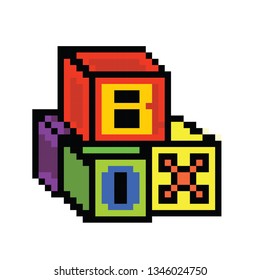 Rainbow Question Mark Pixel Box Icon: เวกเตอร์สต็อก (ปลอดค่าลิขสิทธิ์ ...